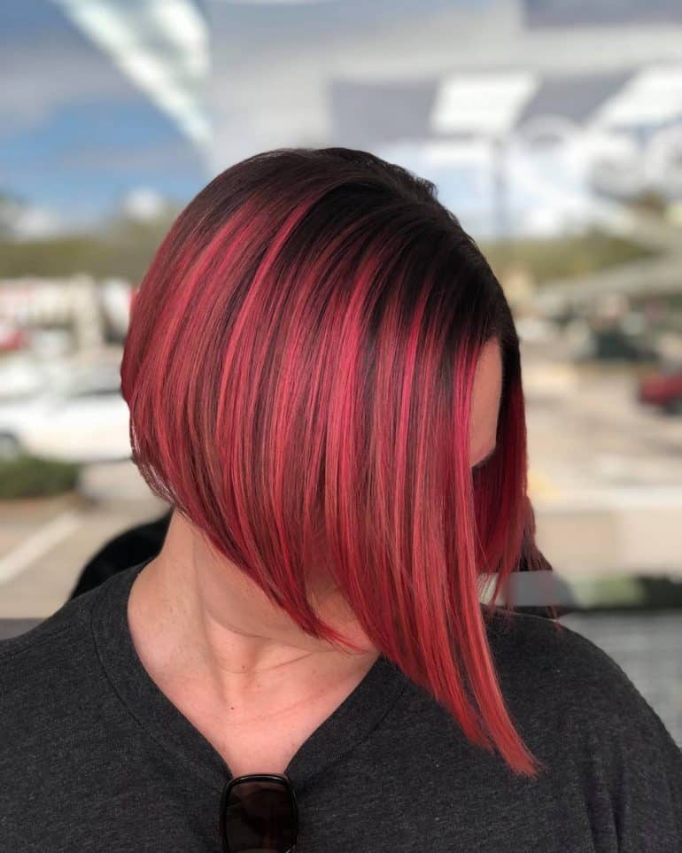 Brown Hair With Red Highlights Hairstyles Inspiration Guide